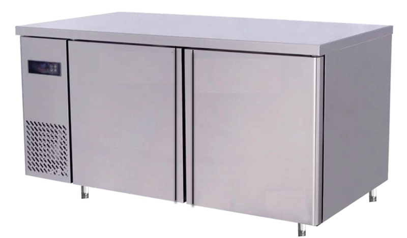 2 Doors Counter Chiller (1.2m) - Acal Kitchen Solutions Pte Ltd